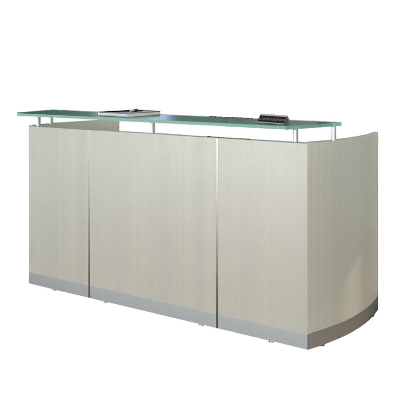 Single Person Reception Desk - Catania Modern Reception Table