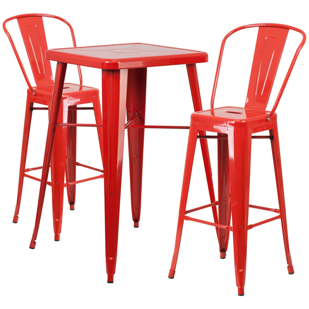High Top Table Set Cubano 24inch Pub Table And Chairs 3 Piece Set High Top Table Set Cubano 24inch Pub Table And Chairs 3 Piece Set