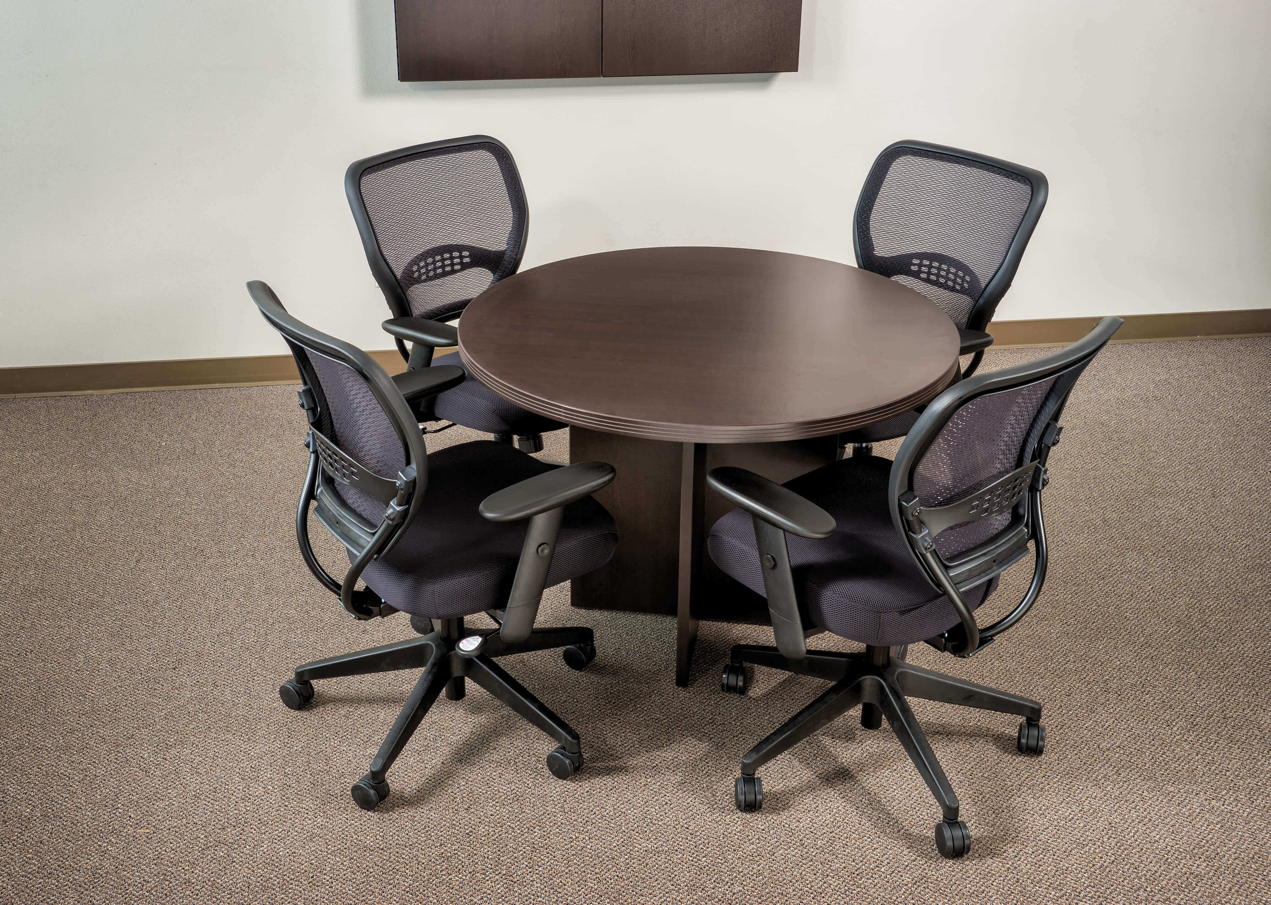 Meeting Table - Contemporary Round Table Novato