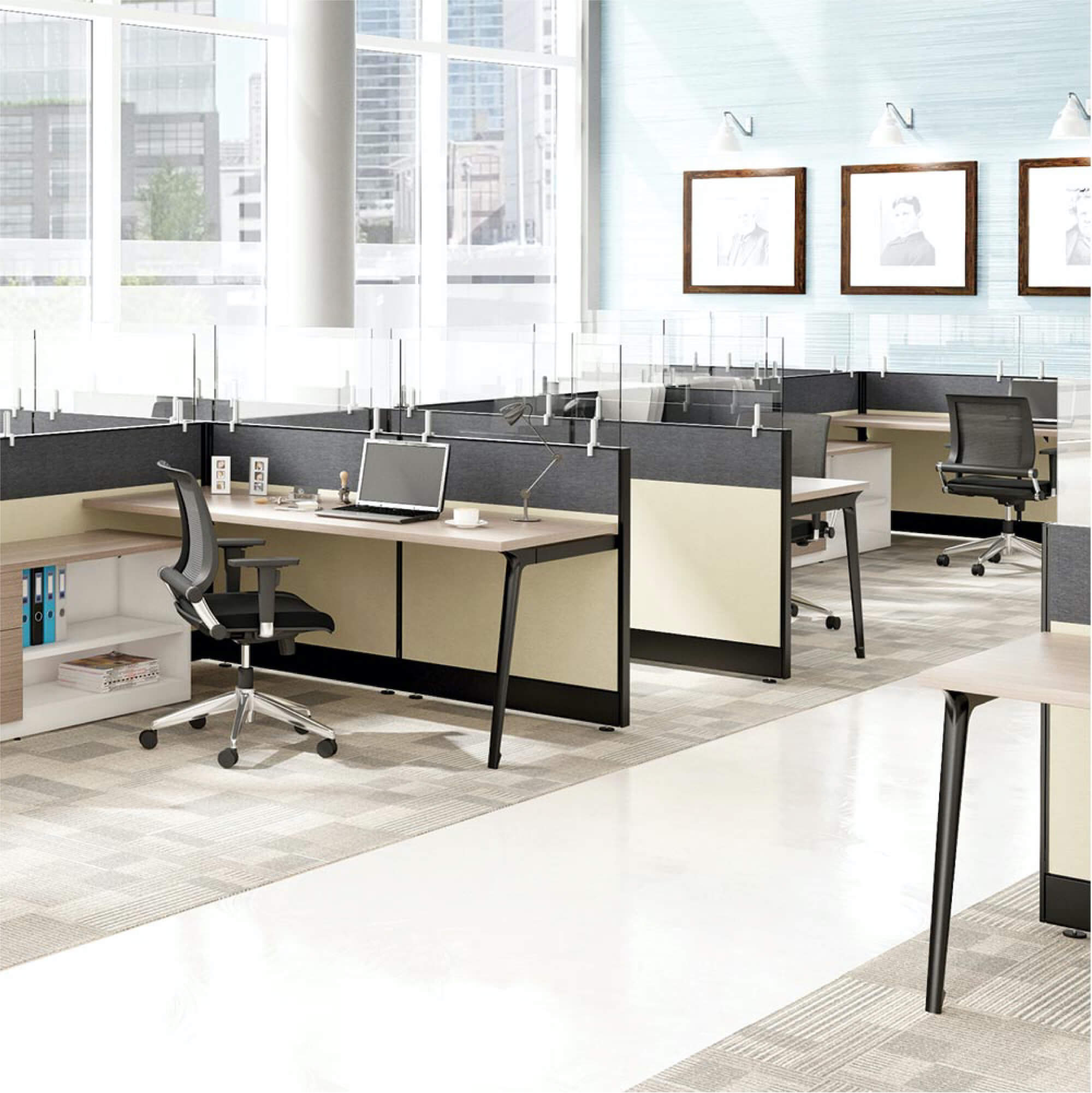 Modern Cubicles Slender Legs - Modern Cubicles Slender Legs Powered 6x6