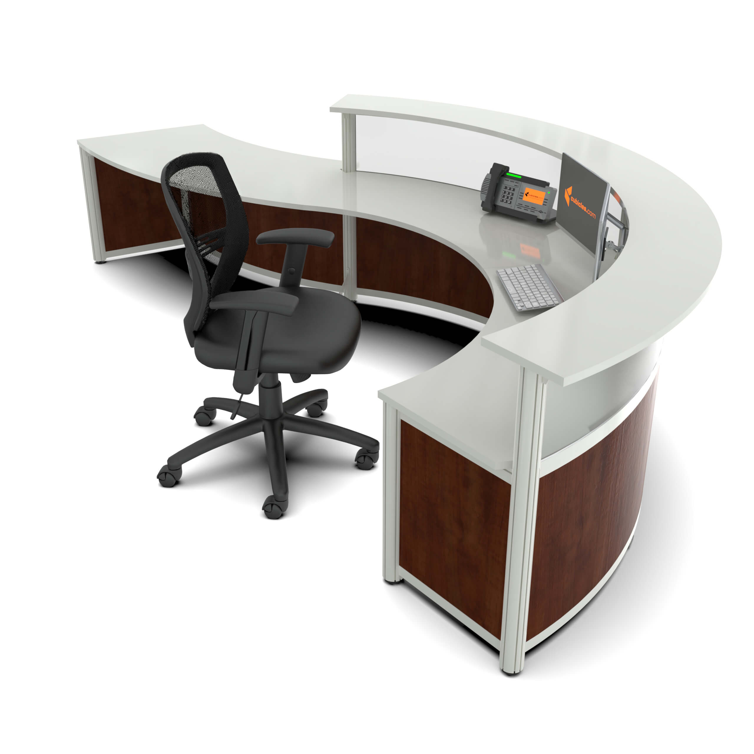 ADA Compliant Reception Desks - ArcBlend ADA Reception Desk