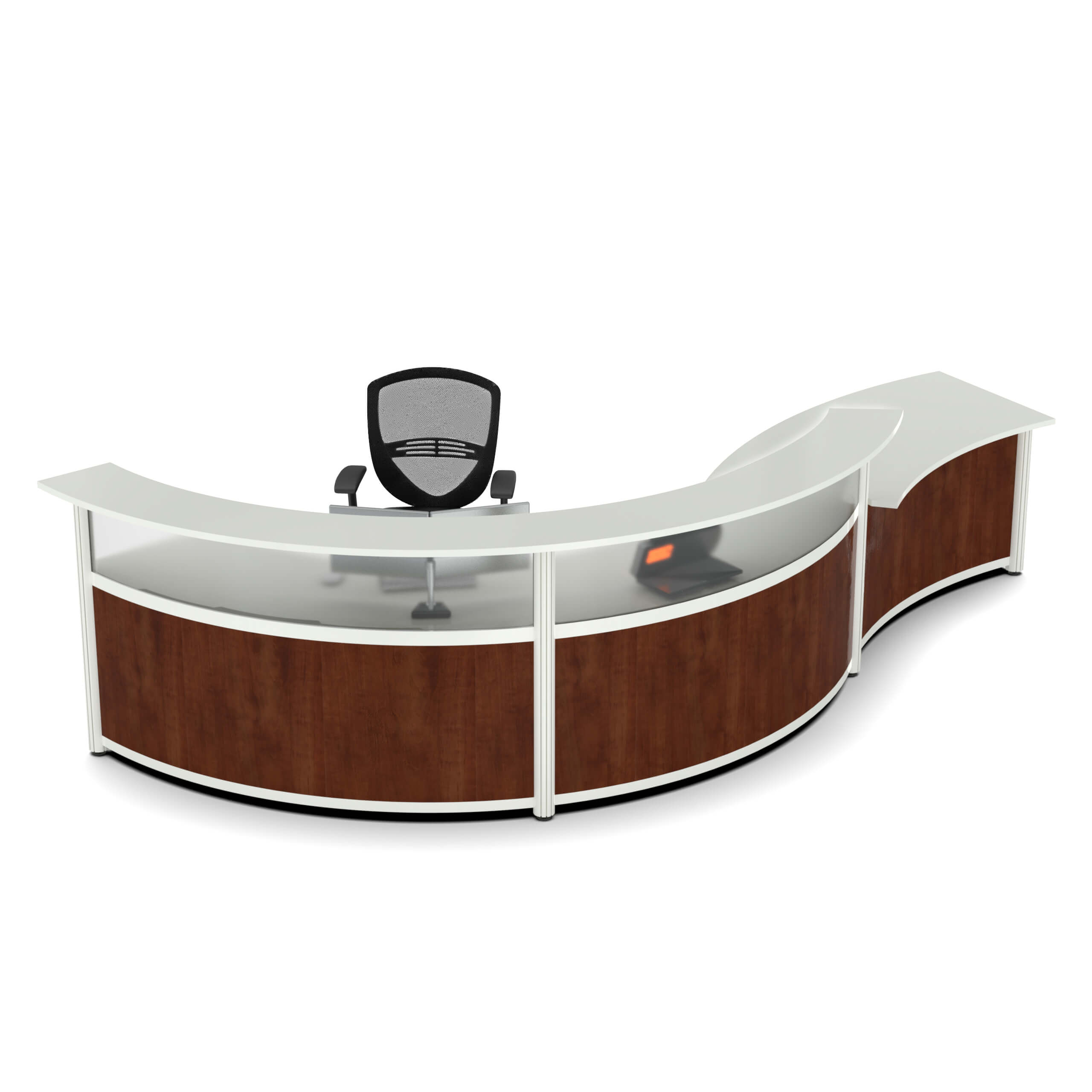 ADA Compliant Reception Desks - ArcBlend ADA Reception Desk