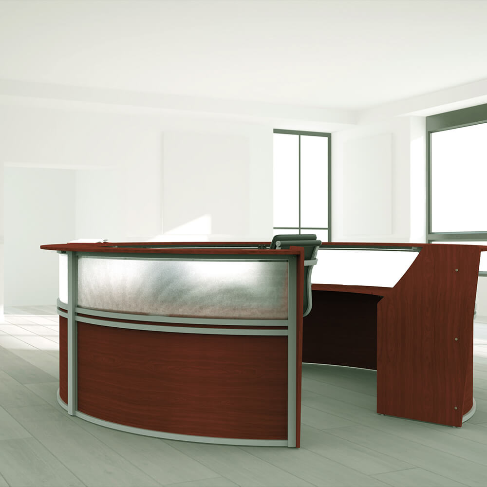Curved Reception Desk - Circle Reception Desk