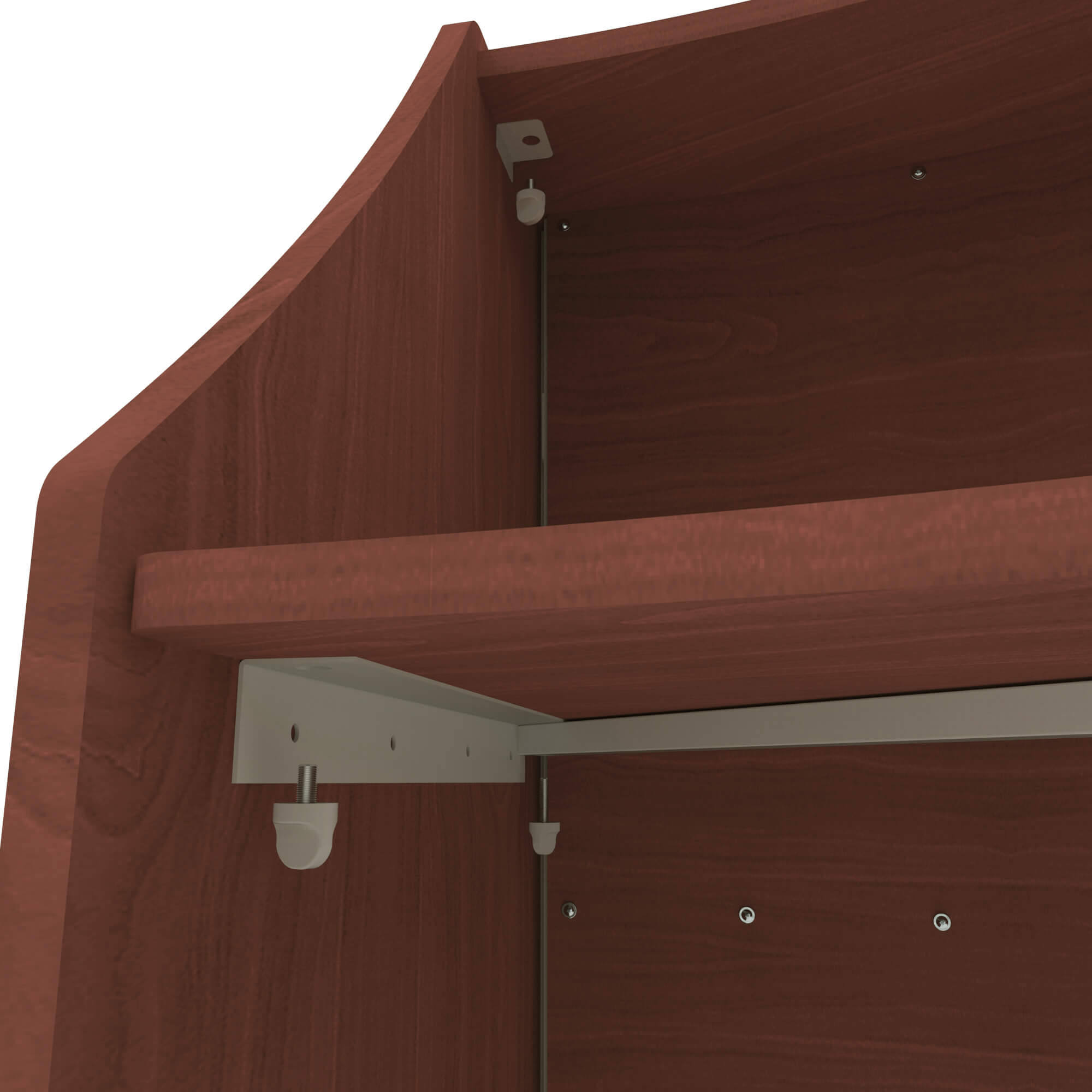 Curved Reception Desk - Round Reception Desk