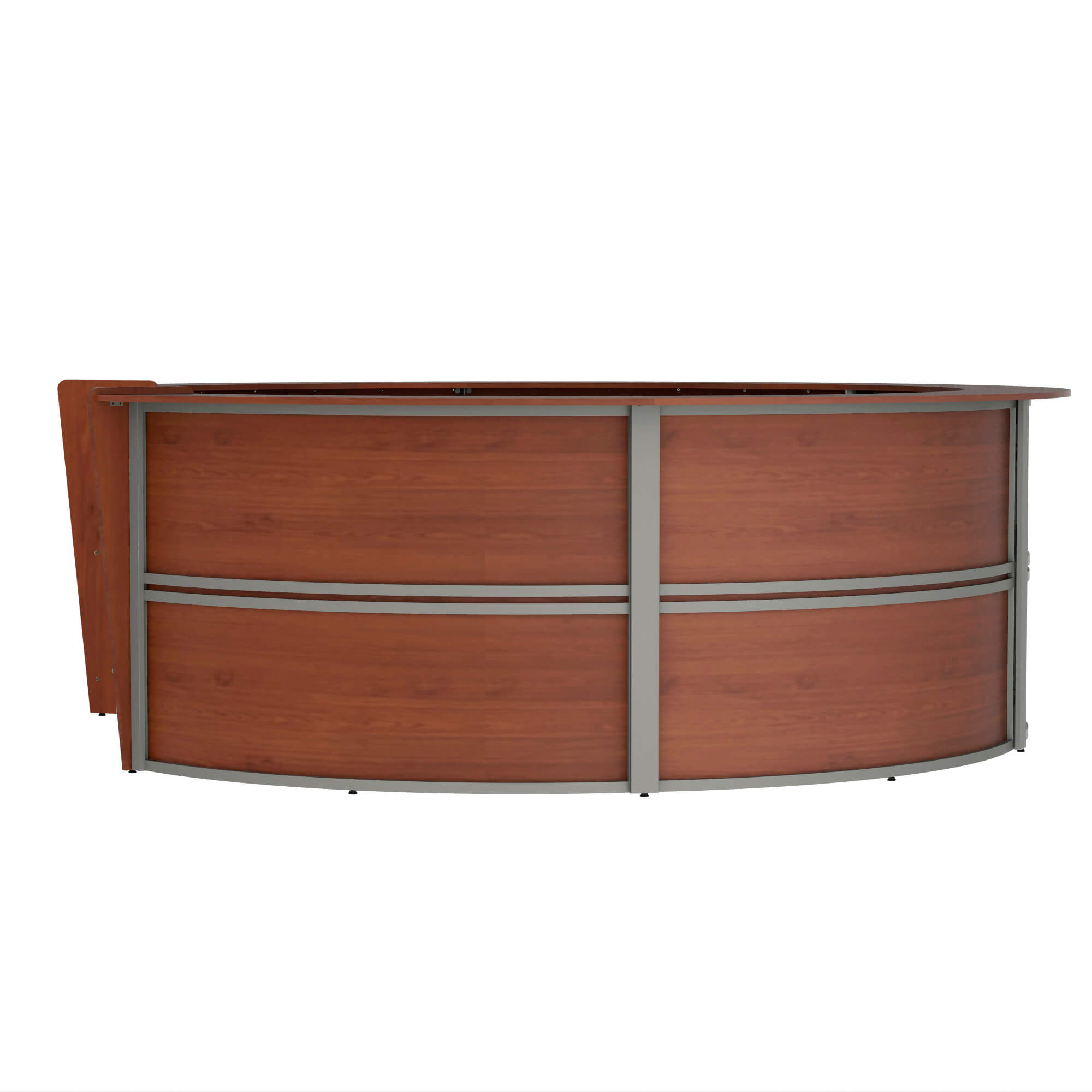 Curved Reception Desk - Round Reception Desk