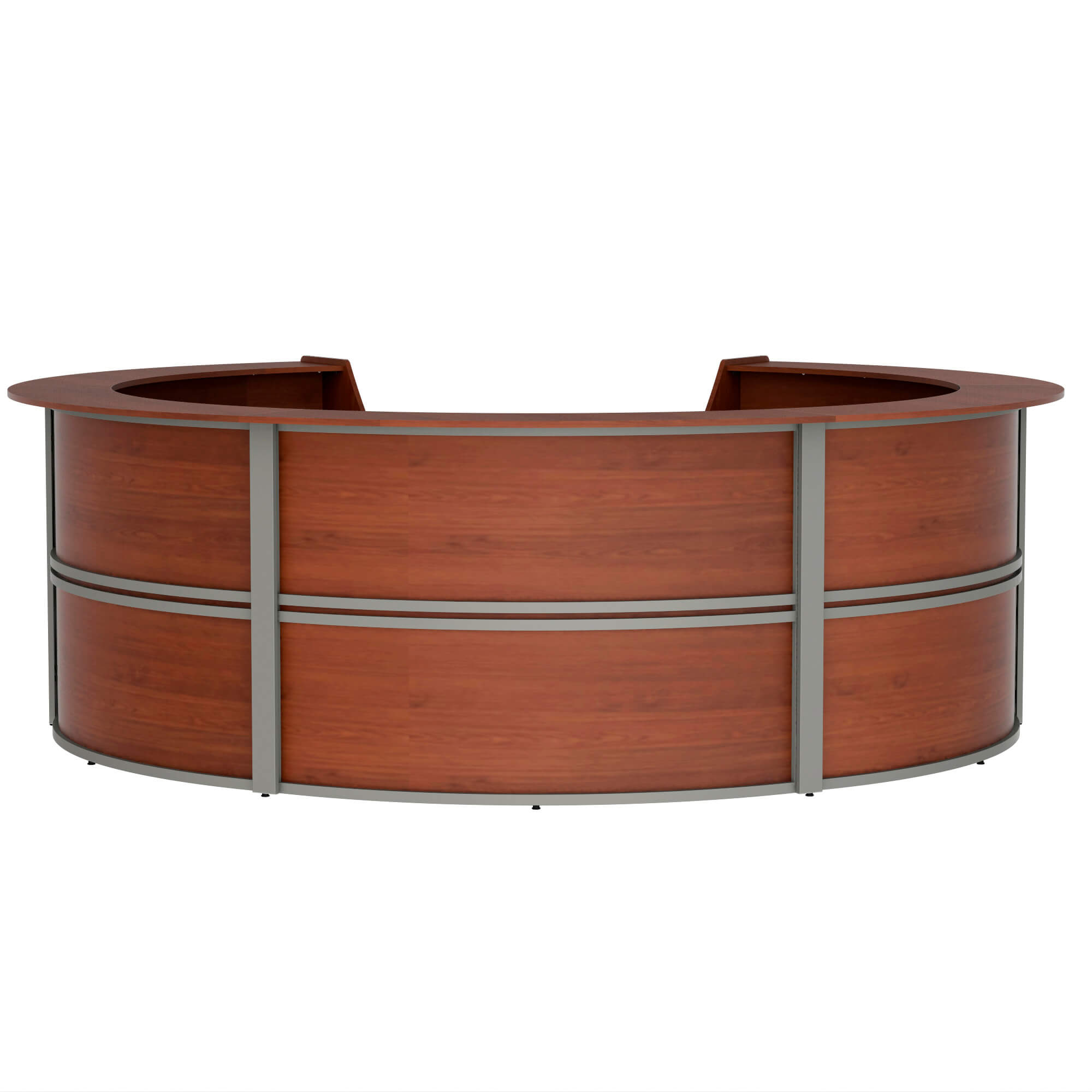 Curved Reception Desk - Round Reception Desk