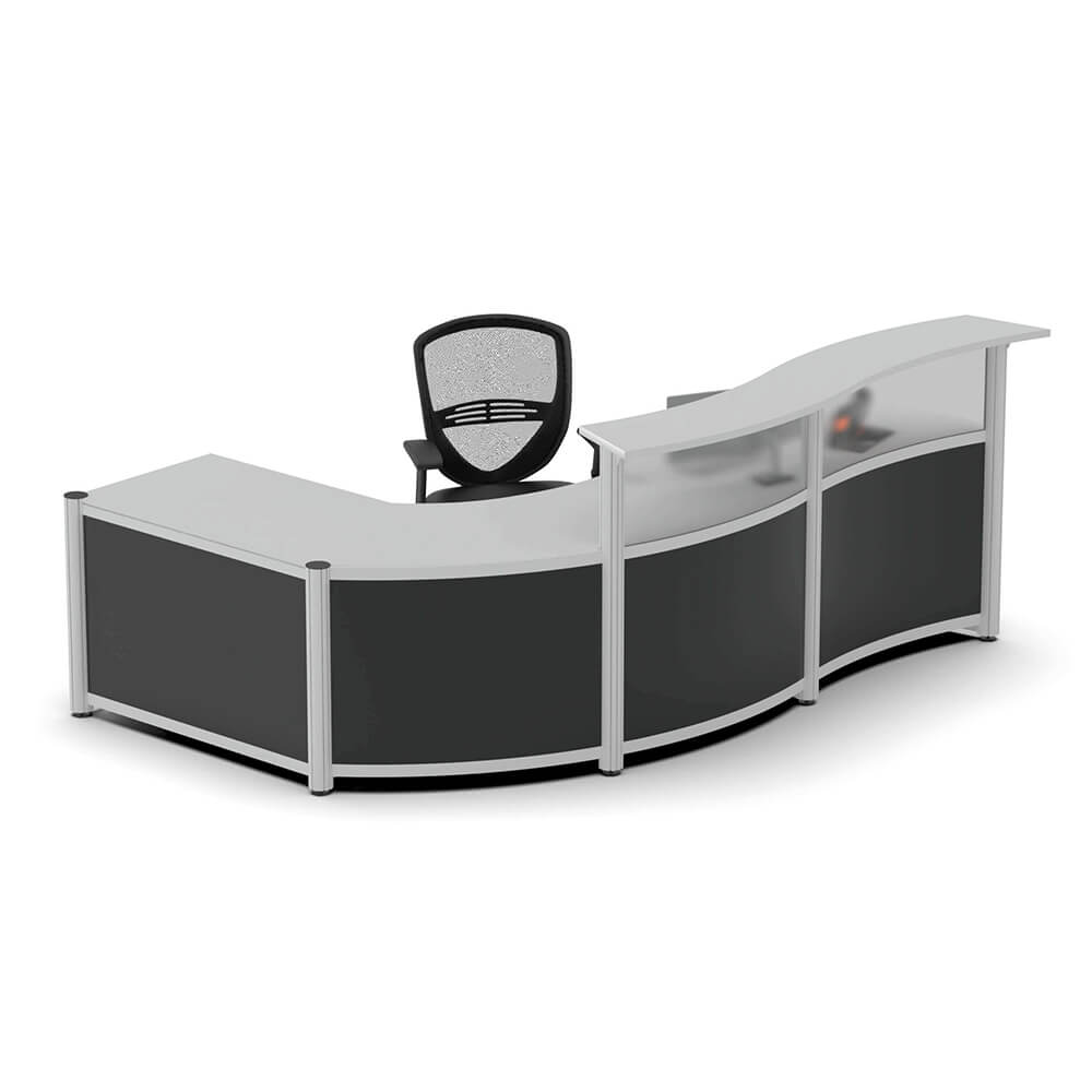Curved Reception Desk - ArcWave Curved Reception Desk