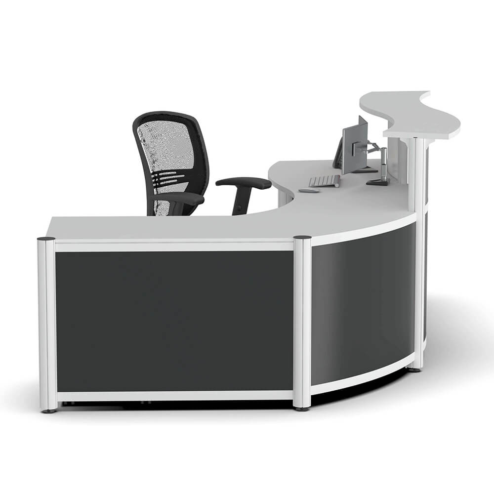Curved Reception Desk - ArcWave Curved Reception Desk