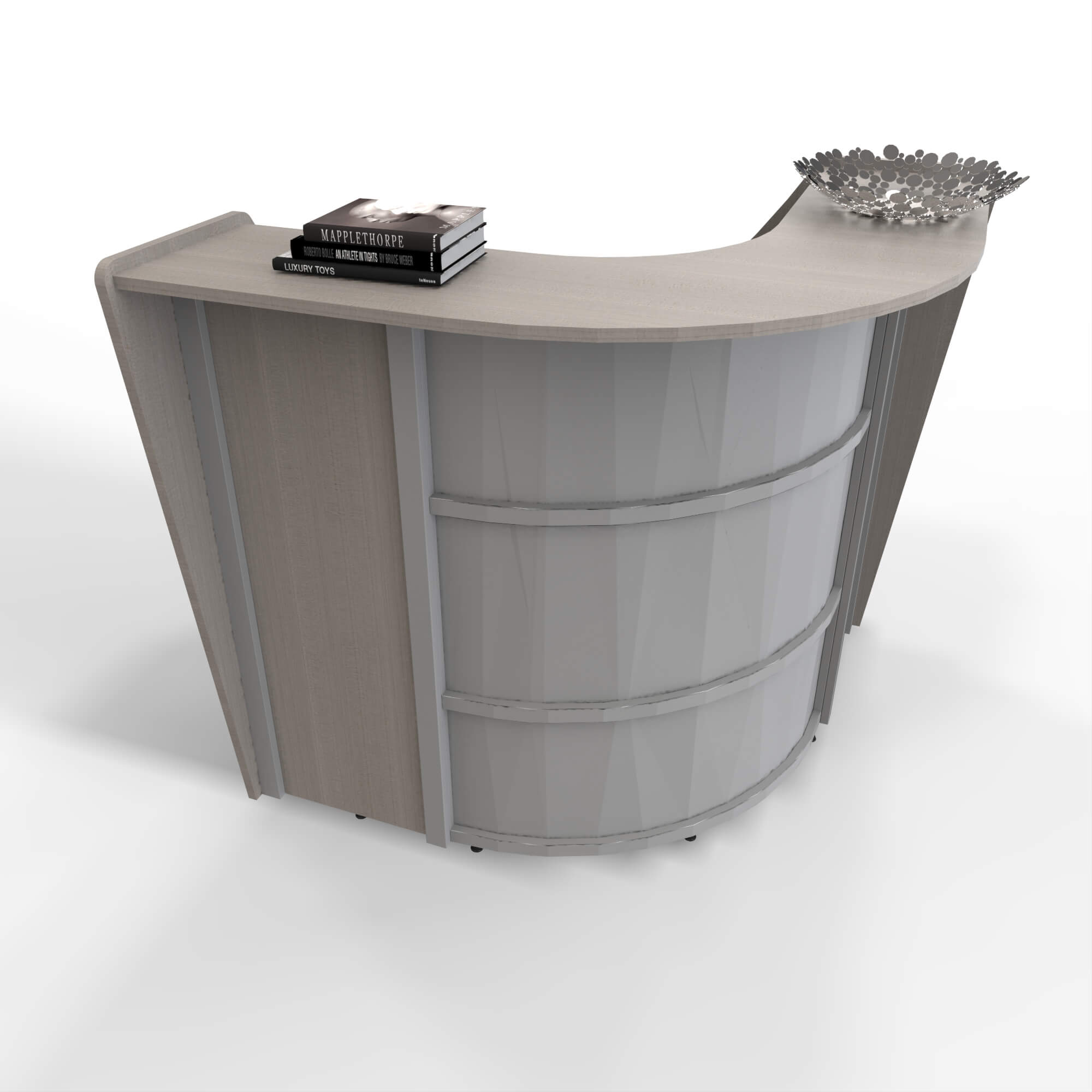 Small Reception Desks - Corner Reception Desk