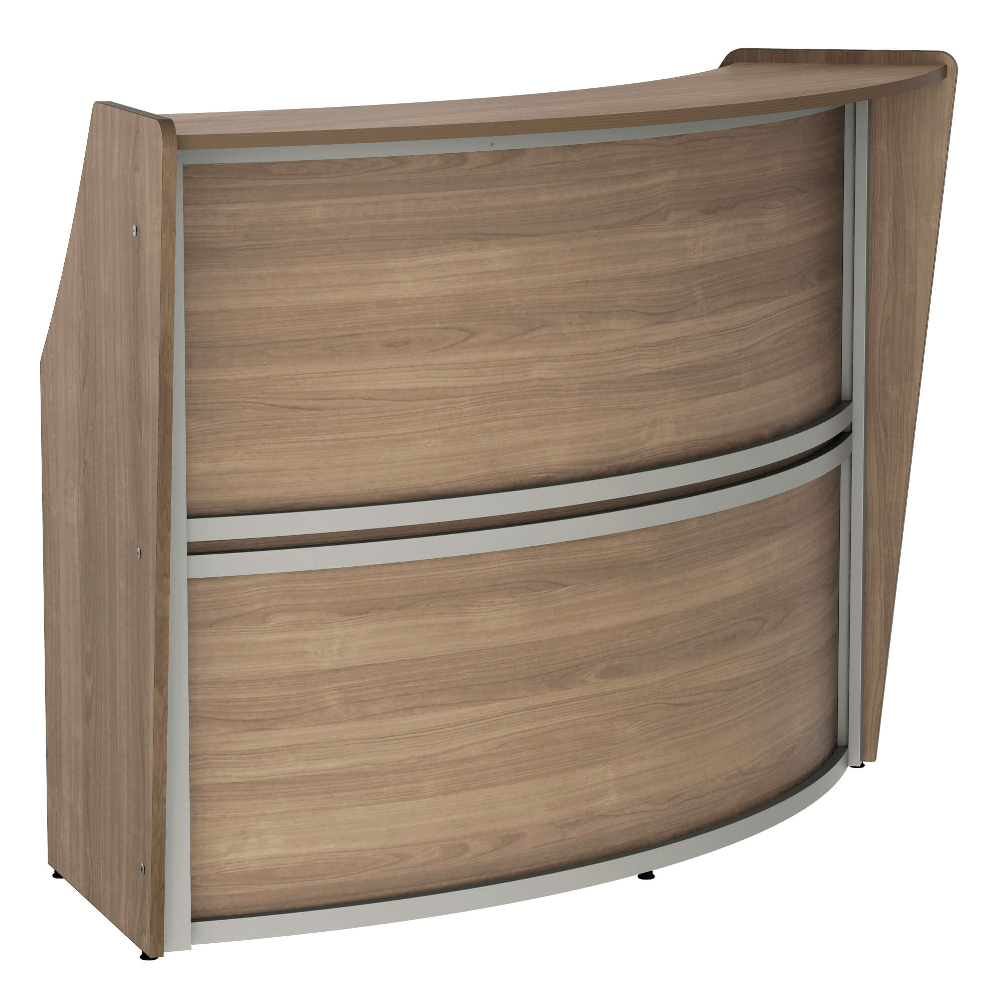 Small Reception Desks - Curved Reception Desk