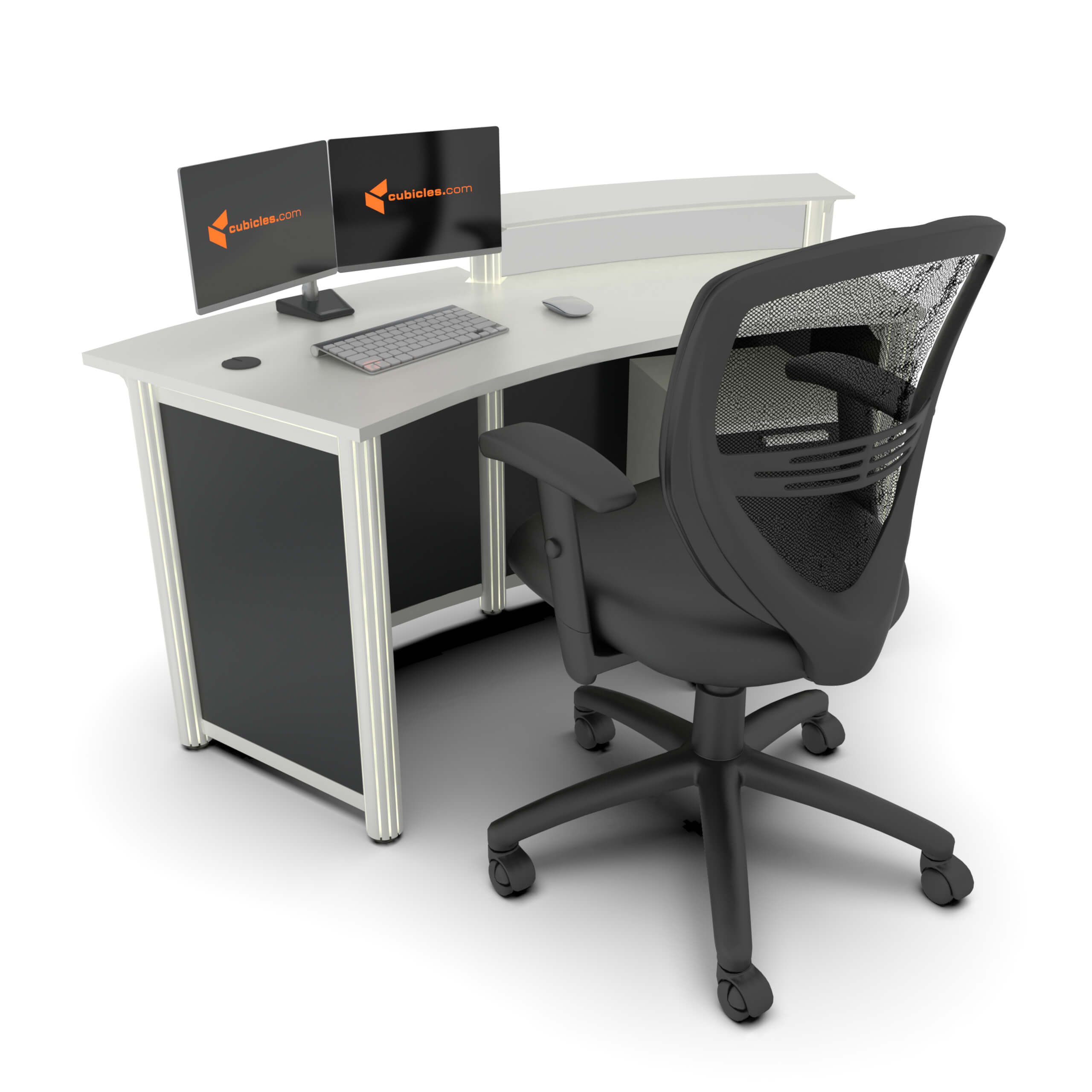 ADA Compliant Reception Desks - TinyArc Small Reception Desk