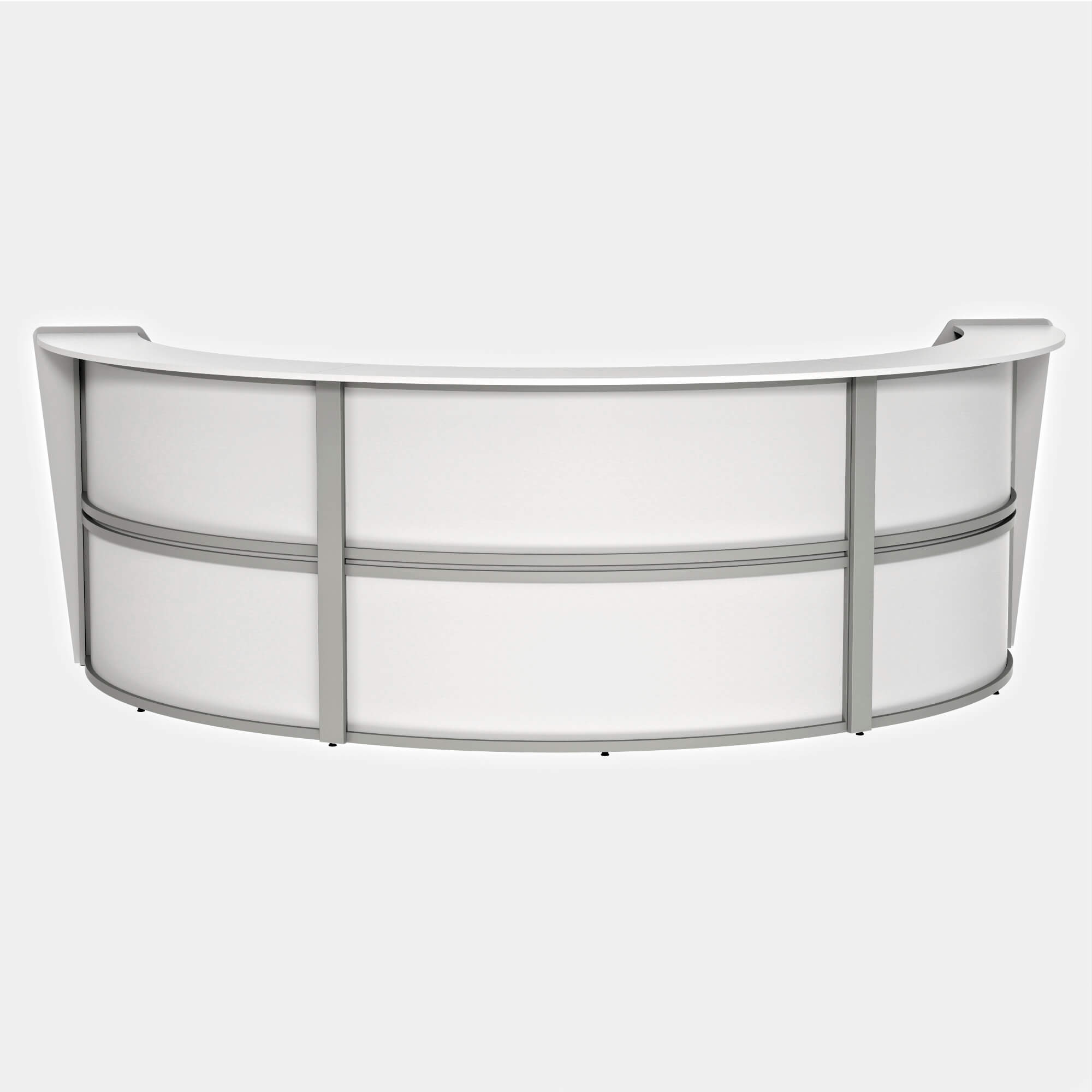 Curved Reception Desk - Semi Circular Reception Desk