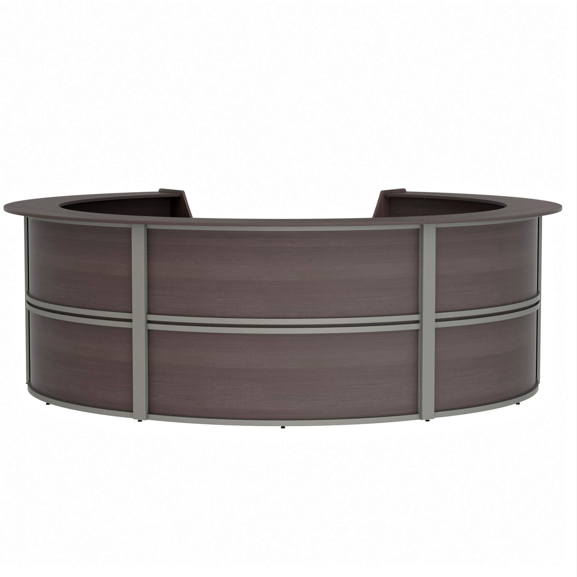 Curved Reception Desk - Round Reception Desk