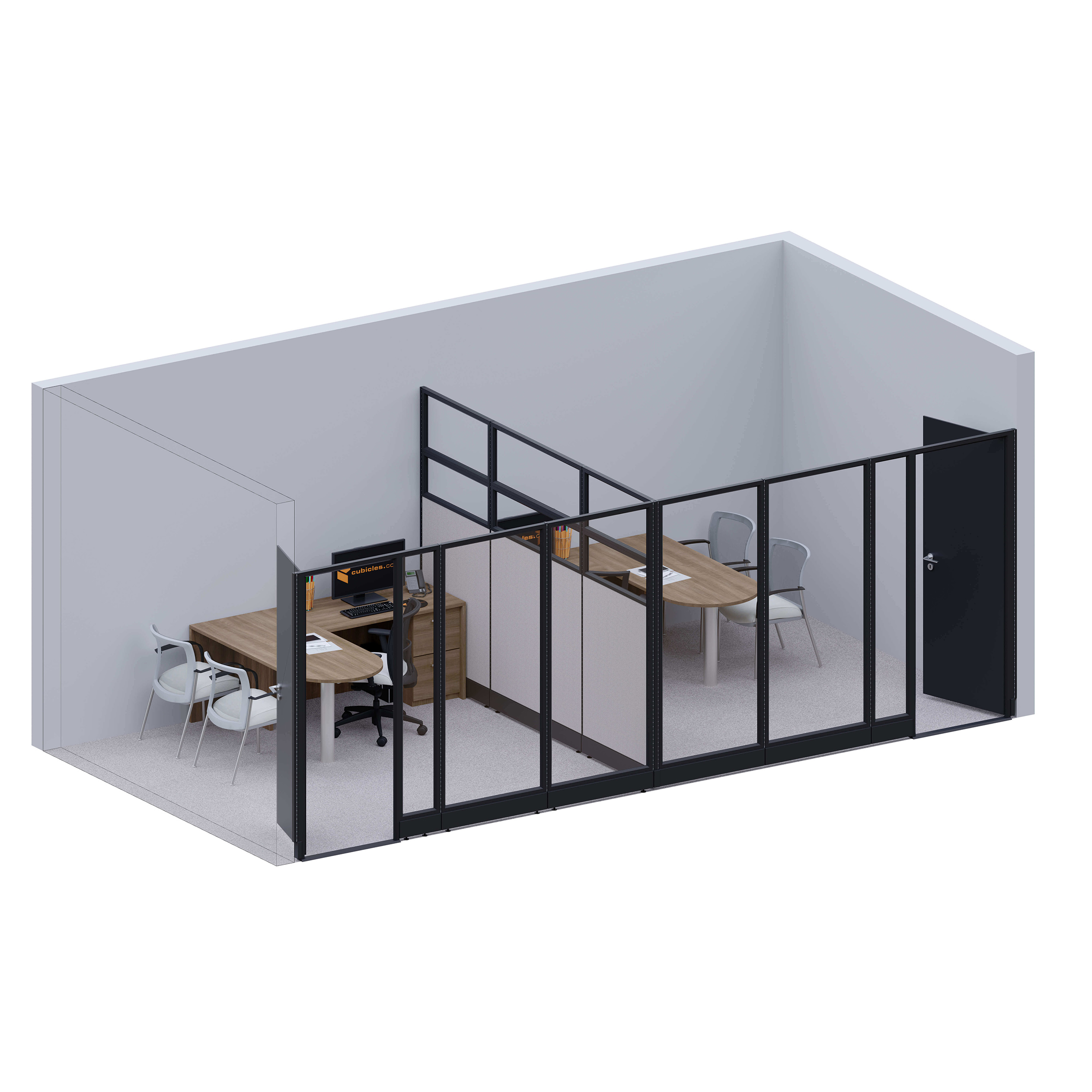 Office Walls System Series 7 - Modular Wall System T7 Office Walls System Series 7 - Modular Wall System T7