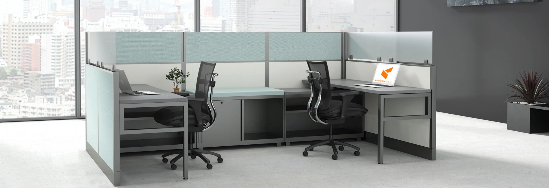 O2™ Corporate Office Furniture - Small Cubicles | Medium Size Cubicles ...