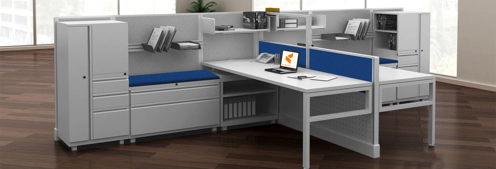 O2™ Corporate Office Furniture - Small Cubicles | Medium Size Cubicles ...