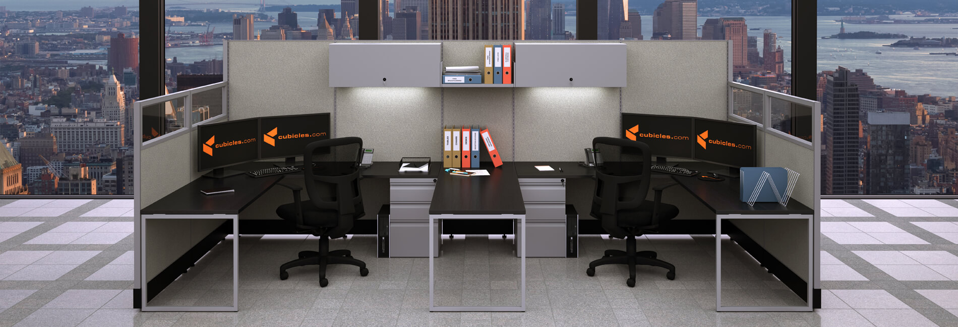 O2 NOW™ Modular Office Furniture - Modular Furniture 39H Powered ...