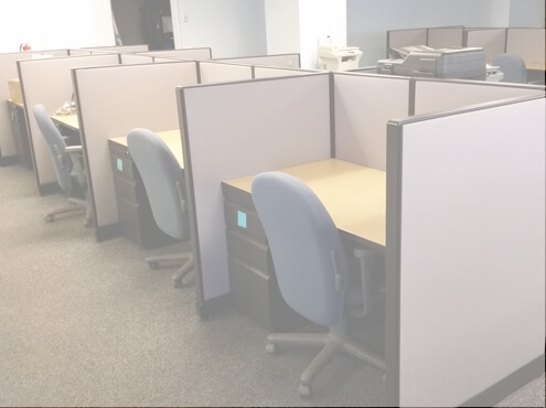 Used Trendway Choices 5x3 - Low Panels - Used Cubicles