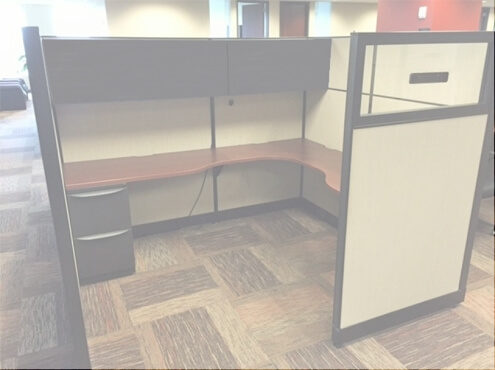 Used Haworth Unigroup 7x6x64H - Tall Panels - Used Cubicles