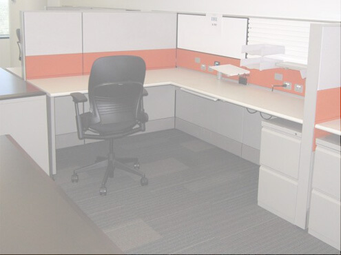 Used Herman Miller Ethospace 8x6 - Medium Panels - Used Cubicles