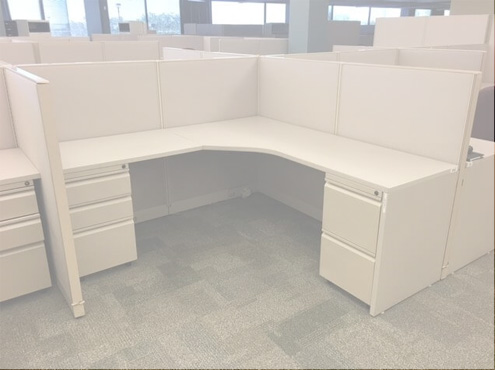 Used Trendway Choices 6x6 - Low Panels - Used Cubicles