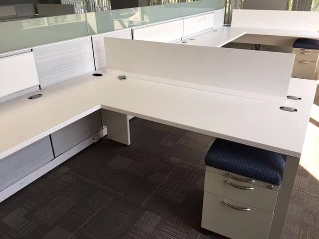 Used Allsteel Terrace 6x6 - Low Panels - Used Cubicles