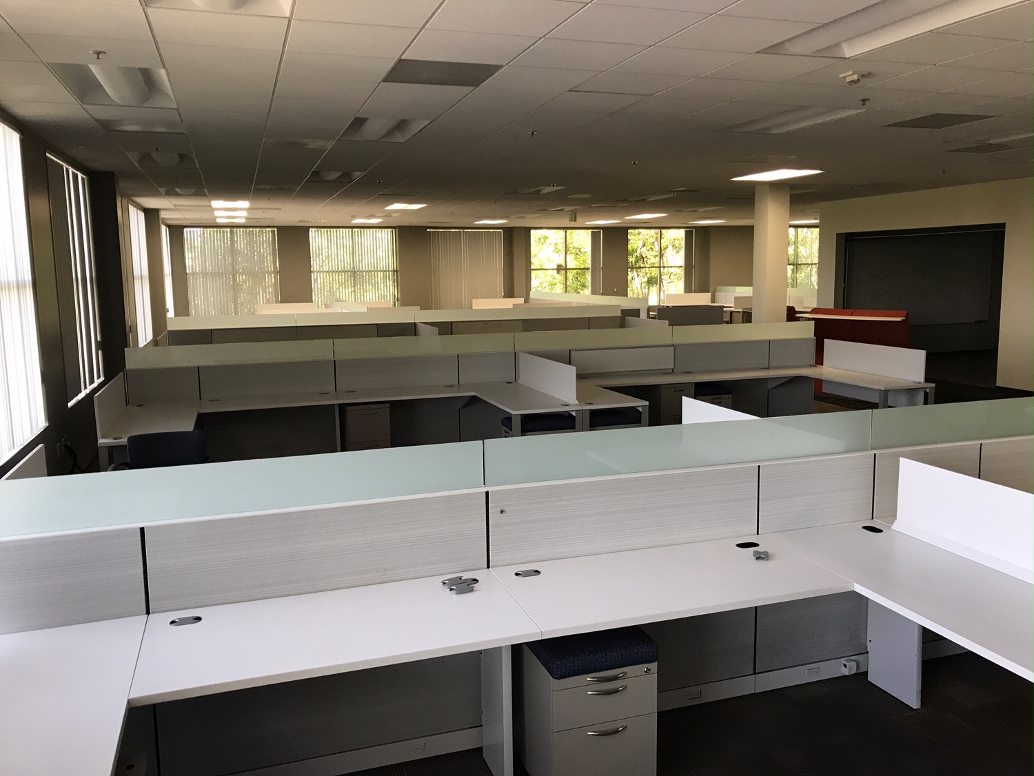 Used Allsteel Terrace 6x6 - Low Panels - Used Cubicles