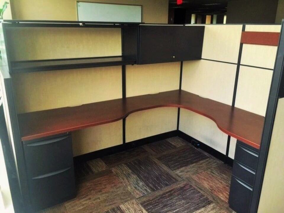 Used Haworth Unigroup 7x6x64H - Tall Panels - Used Cubicles