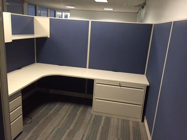 Used Haworth Unigroup 8x8 - Tall Panels - Used Cubicles