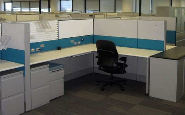 Used Herman Miller Ethospace 8x6 - Medium Panels - Used Cubicles