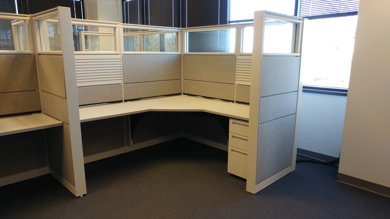 Used Kimball Cetra 6.5x6 - Tall Panels - Used Cubicles