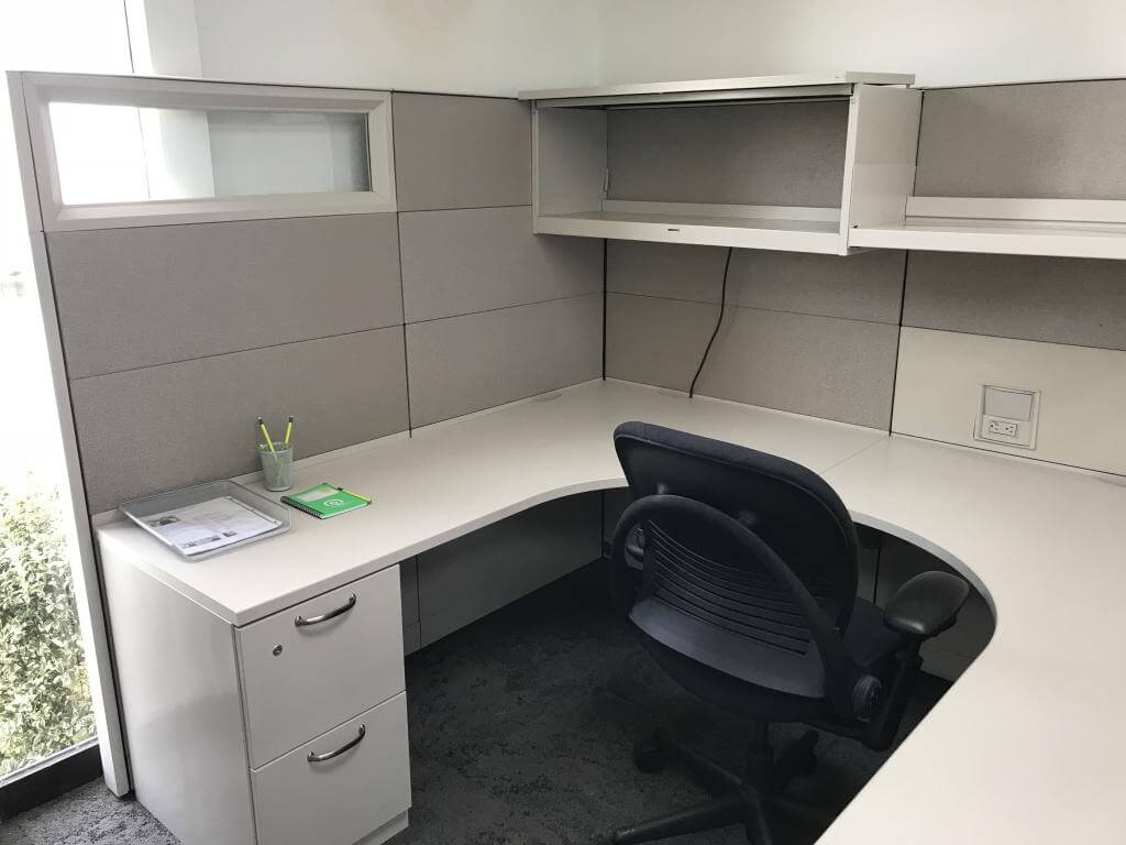 Used Steelcase Answer 7.5x6 - Tall Panels - Used Cubicles
