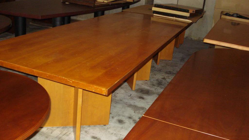 Cherry Wood Used Conference Room Tables - Used Office Furniture For Sa ...
