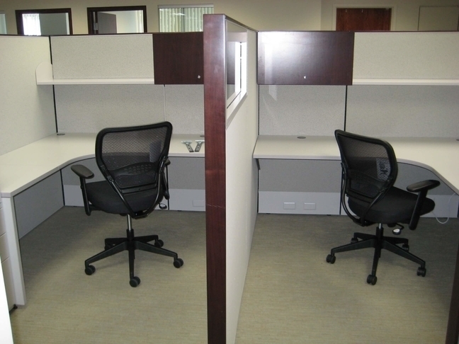 Office Interiors: Private Cubicle Office Design in Simsbury, CT - by ...