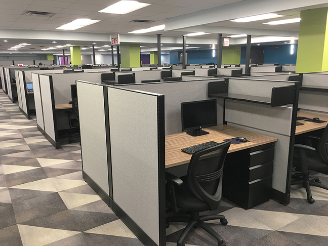 Office Interiors: Furniture for Call Center Layouts in NYC - by ...