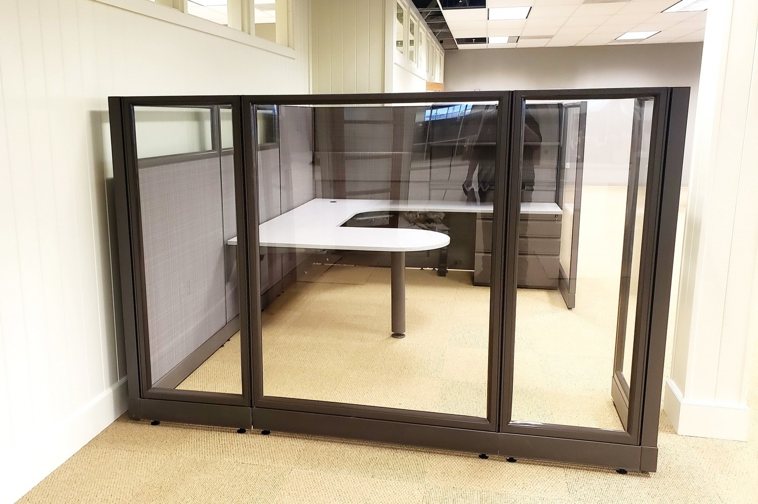 Office Interiors: Private Cubicle Office Designs & Installation