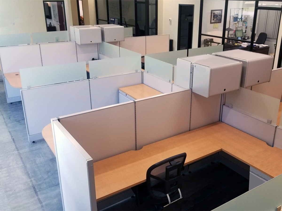 Office Interiors: Short & Tall Cubicle Walls in Office Layouts - by ...