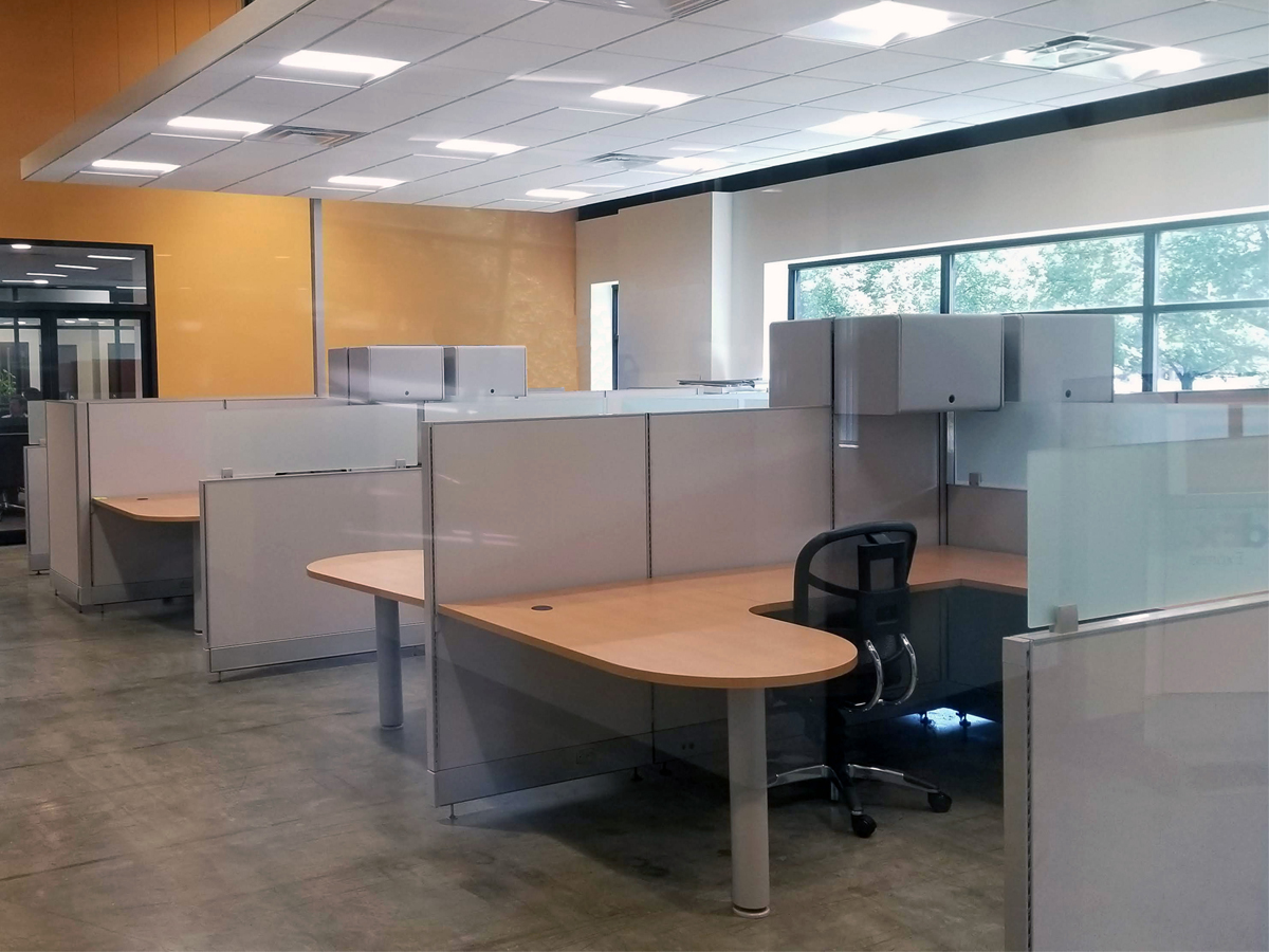 Office Interiors: Cubicle Partitions in Office Design in New York